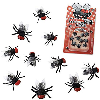Laughing Smith 10 x Fake Flys - Realistic Little Plastic Flies ...