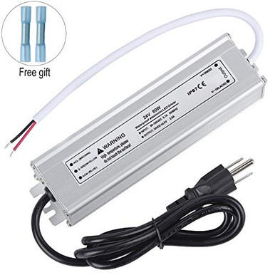 LED Driver 60 Watts Waterproof IP67 Power Supply Transformer Adapter ...