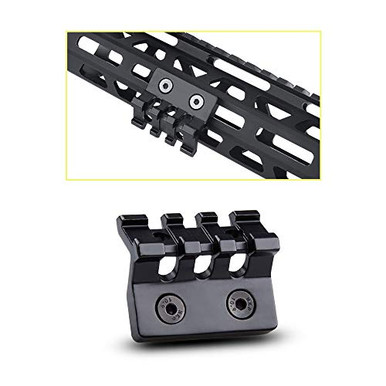 LOUTOC M-LOK-Keymod Offset Rail Mounts 45 Degree Offset Light-Optic ...
