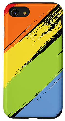 iPhone SE -2020- - 7 - 8 Rainbow Pride Flag Lesbian Gay Pride Month ...