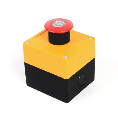 Uxcell a13100400ux0856 Self Locking DPST Push Button Emergency Stop ...