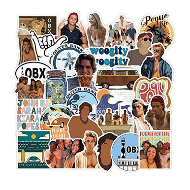 Outer Banks Themed Stickers 50PCS John B Stickers Laptop Pack Pogue ...