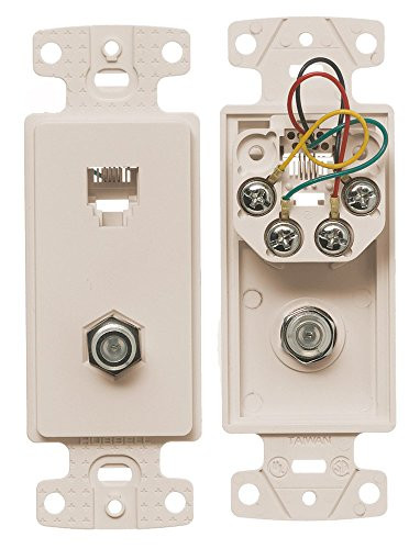 Hubbell Wiring Systems NS783LA Premise Wiring Products Frame Plate with ...
