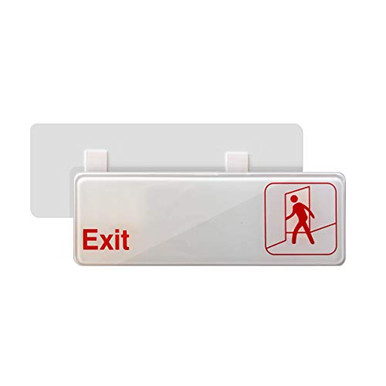 Exit Door Sign by Canailles Featuring Exit Text and RunningWalking Man ...