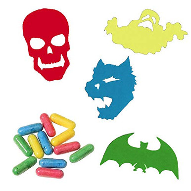 Fright Night Magic Growing Halloween Creature Capsules - Sponge Scary ...