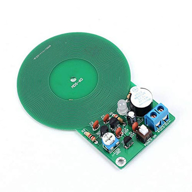 DIY Kit Metal Detector Kit Electronic Kit DC 3-5V 60mm Non-Contact ...