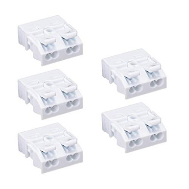 uxcell Spring Wire Connectors Quick Cable Connector Press Type Terminal ...