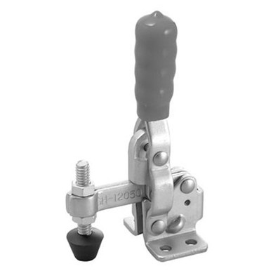 JW Winco Series 12050 Steel Vertical Acting Toggle Clamp with Horizontal Mounting Base Fixed Bar ...