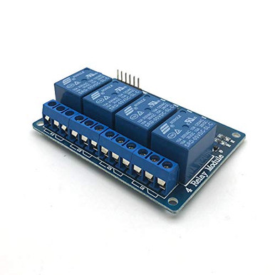 FTCBlock 4 Channel DC 5V Relay Module with Optocoupler Protection Expansion Board for Arduino ...