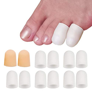 Footsihome Pinky Toe Protector Pack of 12 Little Toe Caps Covers Toes ...