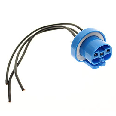 MOTOALL Halogen Headlight Bulb Electrical Socket Wiring Pigtail Plug ...