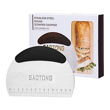 Stainless Steel Metal Griddle Scraper Chopper Quick Easy Multi-use ...
