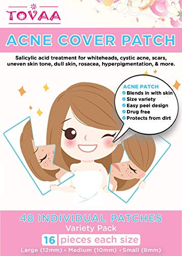 Acne Cover Spot Master Patch Hydrocolloid Bandages Pimple Zit Treatment ...