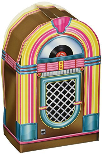 Beistle 54125 3-Pack Jukebox Favor Boxes, 3-1/2-Inch by 6-Inch ...