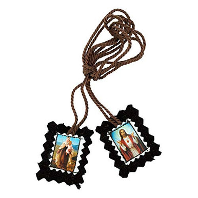 Assorted Economy Scapulars 100 Cloth Wool 14 Different Scapular ...