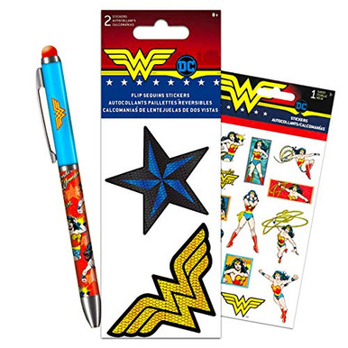 Comic DC Wonder Woman Decorations Bundle - 4 Pack Wonder Woman ...