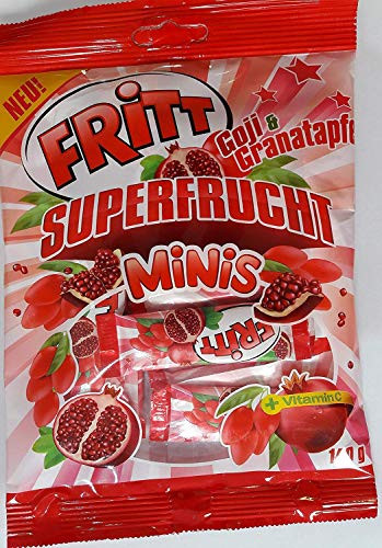 German Fruit Chewy Candy Fritt Superfruit Minis Kaubonbon Goji ...