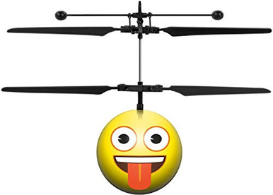 Poop Emoji Crazy Face Emoji IR UFO Ball Helicopter Multi ...