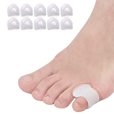 10 Pcs Pinky Toe Splint Gel Toe Separators Little Toe Straightener ...