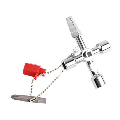4 Way Universal Wrench Universal Utility Plumbers Key 4 Way Utility ...