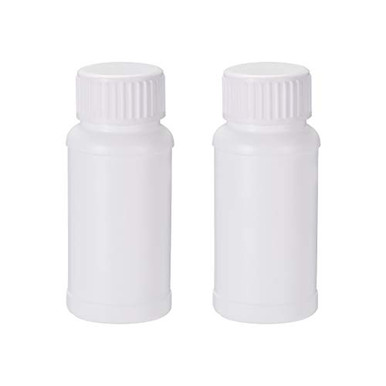 uxcell HDPE Plastic Lab Chemical Reagent Fluoride Bottle 2 oz60ml Wide ...