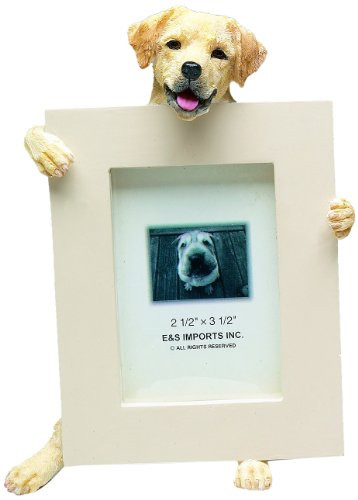 Yellow Lab Picture Frame Holds Your Favorite 2.5 by 3.5 Inch Photo ...