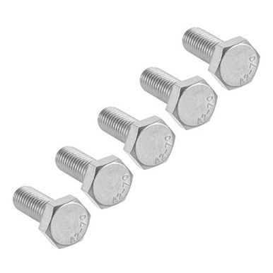uxcell M10 Hex Bolt M10-1_5 x 30mm UNC Hex Head Screw Bolts A2-70304 ...