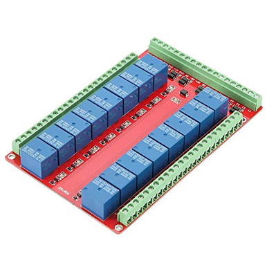 16 Channel Relay Module DC 51224V 5mA Interface Board HighLow Level ...
