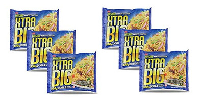 Payless Xtra Big Pancit Canton Original Flavor 130g 6 Pack ...