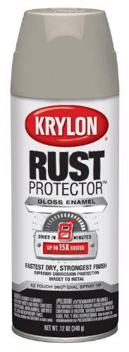 Krylon K06900300 Rust Protector and Preventative Enamels Gloss, Almond ...