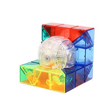 RainbowBox Transparent Geometric Magic Cube Geometric Speed Cube ...