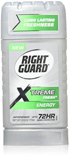 Right Guard Xtreme Fresh Antiperspirant Deodorant Invisible Solid Stick ...