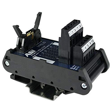 ASI 10000 26 to 12 AWG IMRC10 DIN Rail Mount Interface Module Flat ...
