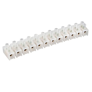 uxcell 380V 60A 12 Position Double Row Covered Barrier Screw Terminal ...