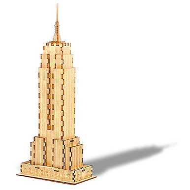 3D Wooden Puzzle Building Puzzle Craft Kits Handicraft Toys DIY Toys ...