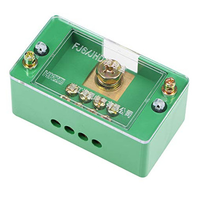 uxcell 1 Inlet 4 Outlet Terminal Strip Blocks 660V 150A Single Phase ...