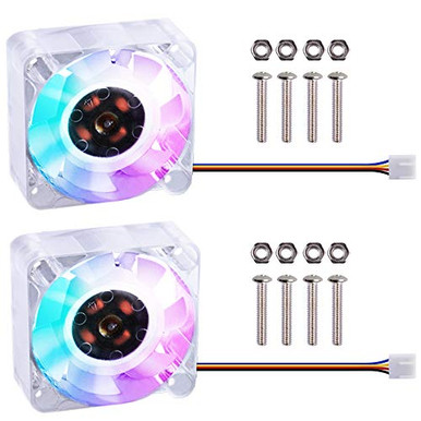 GeeekPi 2pcs Jetson Nano Fan kit Jetson Nano Cooling Fan 4010 PWM ...
