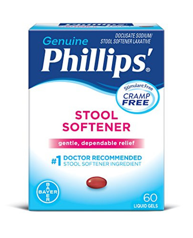 Phillips Stool Softener Liquid Gels 60-Count Box - Warehousesoverstock