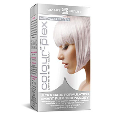 Smart Beauty Metallic Silver Permanent Hair Dye Professional Salon ...