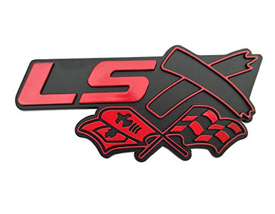 Yuauto LSX with Flag Car Emblem 3D Self Stick Badge - Side Fender Door ...