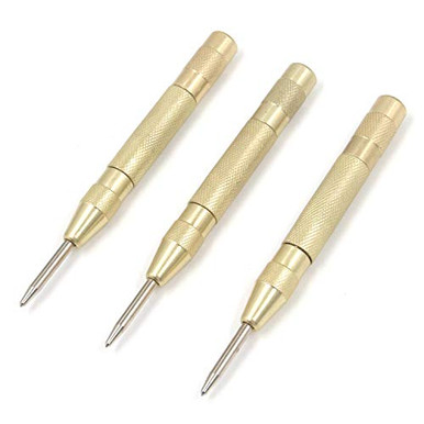 Tulead Center Punch Steel Center Hole Punch Spring Loaded Puch Marking ...