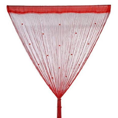 Eve Split Decorative Door String Curtain Wall Panel Fringe Window Room ...