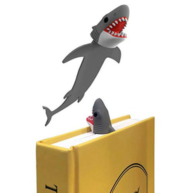 OYLZ 3D Giant Shark Bookmark Cool Bookmarks for Kids Boys Girls Teens ...