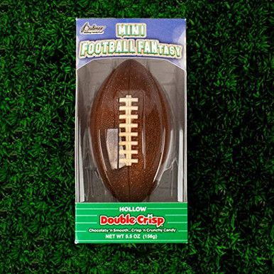 Chocolate Football - Hollow Double Crisp Chocolate Mini Football ...