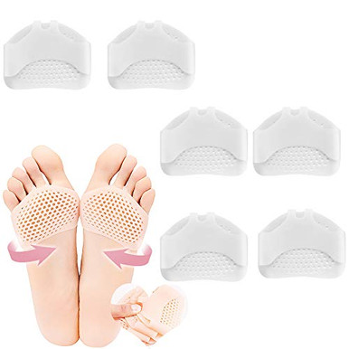 Buspoll Honeycomb Foot Pads Breathable Soft Gel Foot Pads can Relieve ...