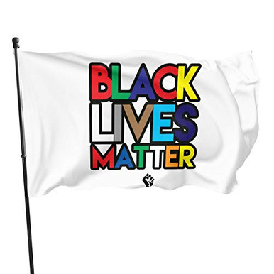 YTGQ4PT BLM Black Lives Matter Super Polyester Flag 3x5 Foot Banner ...