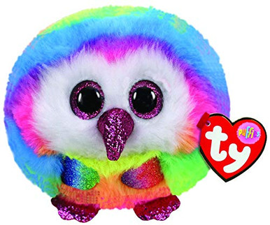Ty Puffies-Owen OWL- Super Cute Plush Puff Balls_ They Always Land on ...