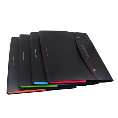 File Organizer A4 Size Expanding File Folder Large Plastic Business ...