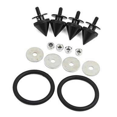 uxcell Universal Black Trunk Hatch Lids Spike Quick Release Fasteners ...