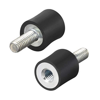 uxcell M4 Male Female Rubber Mounts Shock Absorber for Motor Generator ...